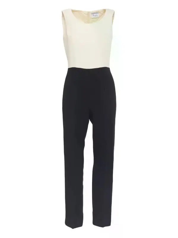 Max Mara Two-tone Jumpsuit - Neutrals