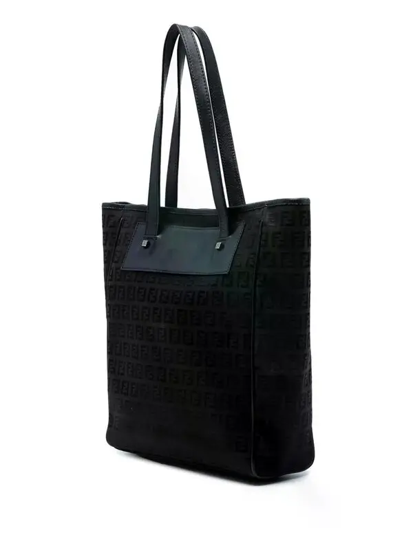 Fendi 2000-2010 Zucchino Canvas Tote Bag