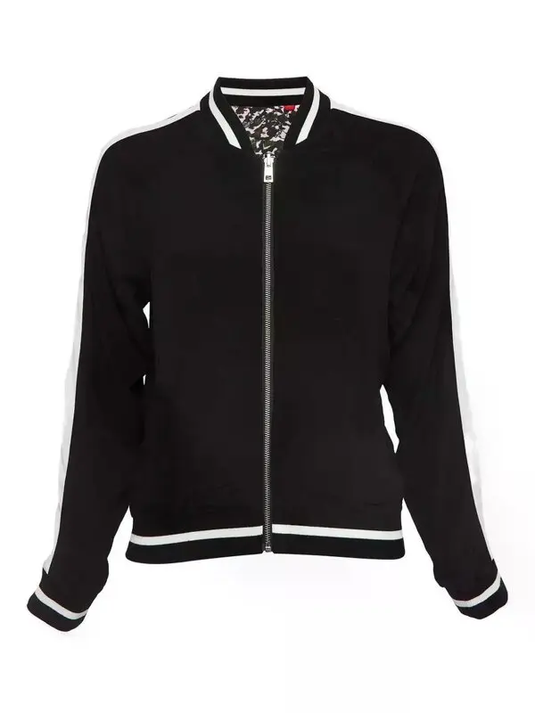 Zadig&Voltaire Abstract-pattern Print Jacket - Black