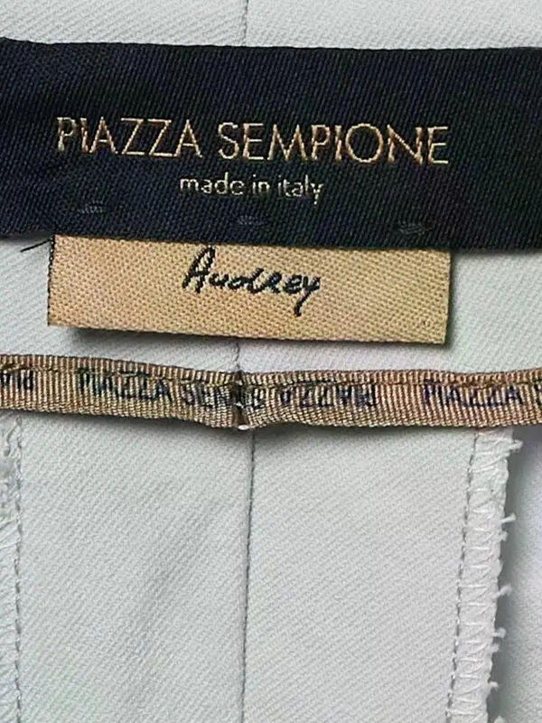 Piazza Sempione Cotton Trousers