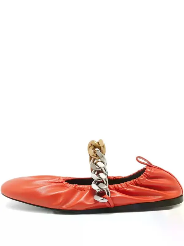 Stella McCartney Falabella Chain-detail Ballet Flats