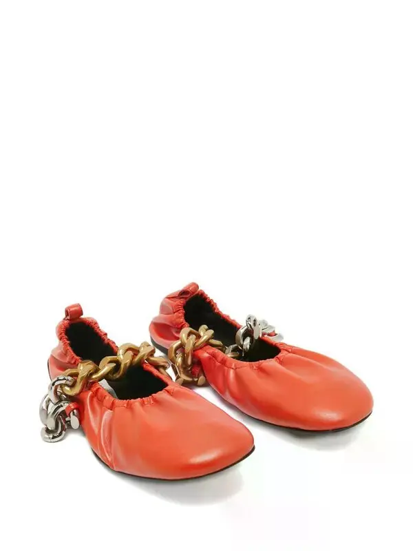 Stella McCartney Falabella Chain-detail Ballet Flats