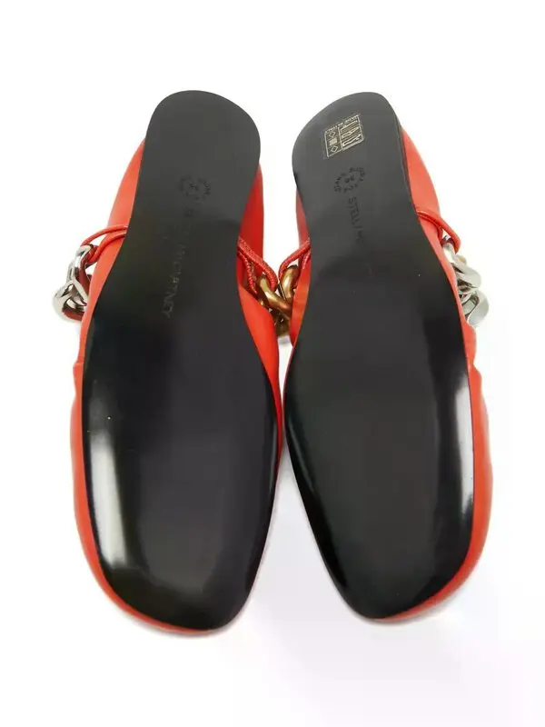 Stella McCartney Falabella Chain-detail Ballet Flats
