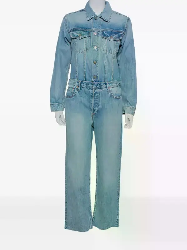 GRLFRND Denim Jumpsuit