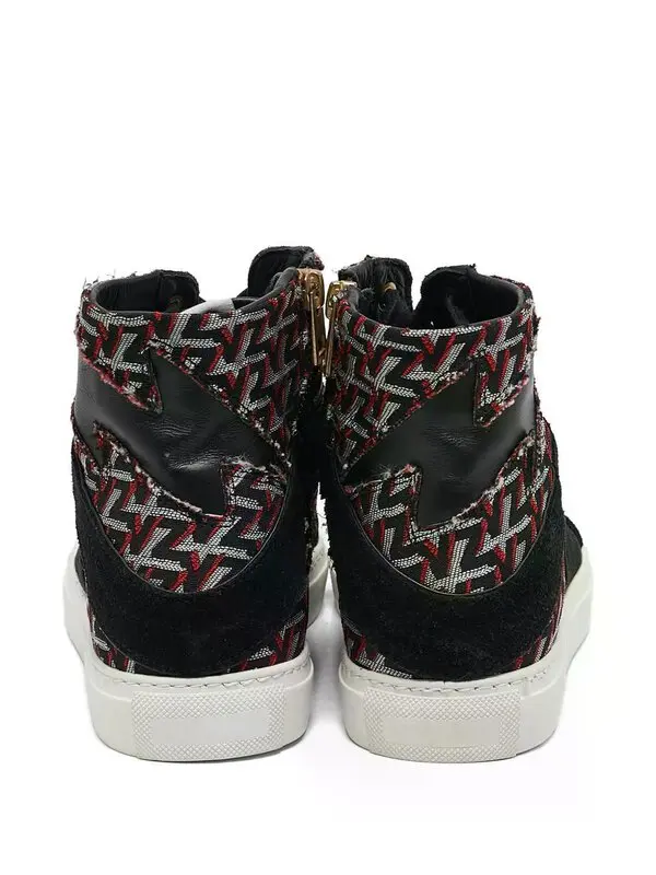 Zadig&Voltaire All-over Logo Lace-up Sneakers