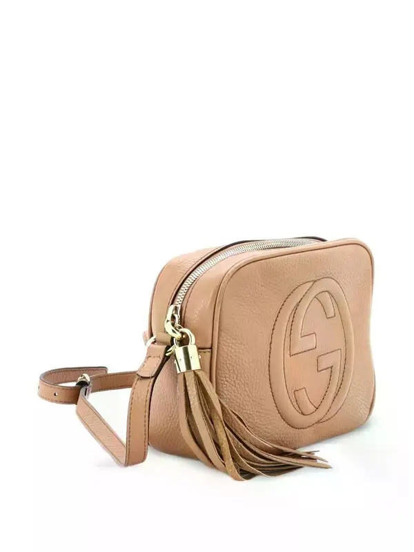 Gucci Soho Disco Leather Crossbody Bag - Neutrals