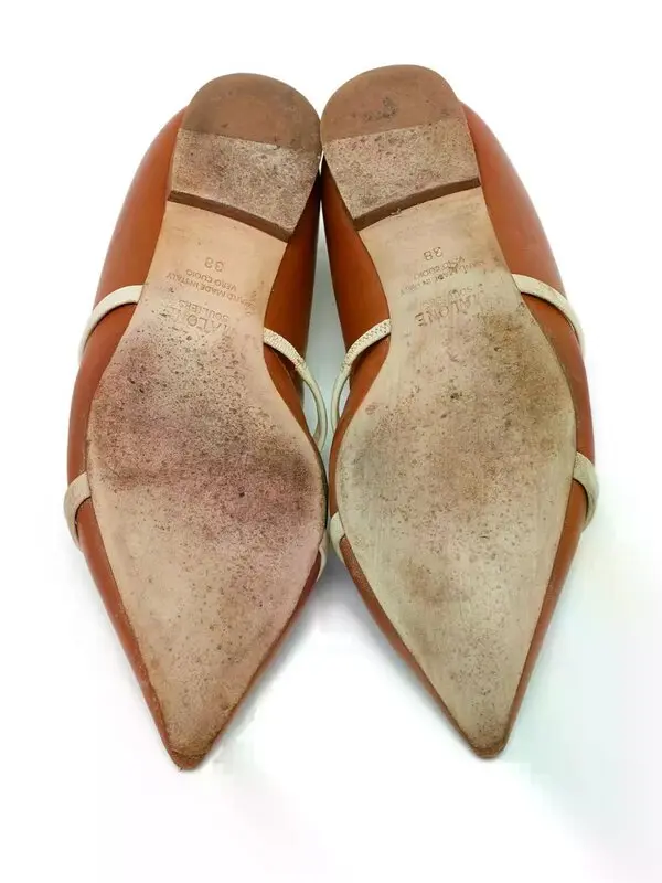 MALONE SOULIERS Leather Ballet Flats