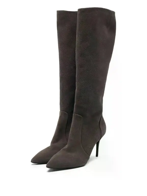 GIUSEPPE ZANOTTI Pointed-toe Knee-high Boots