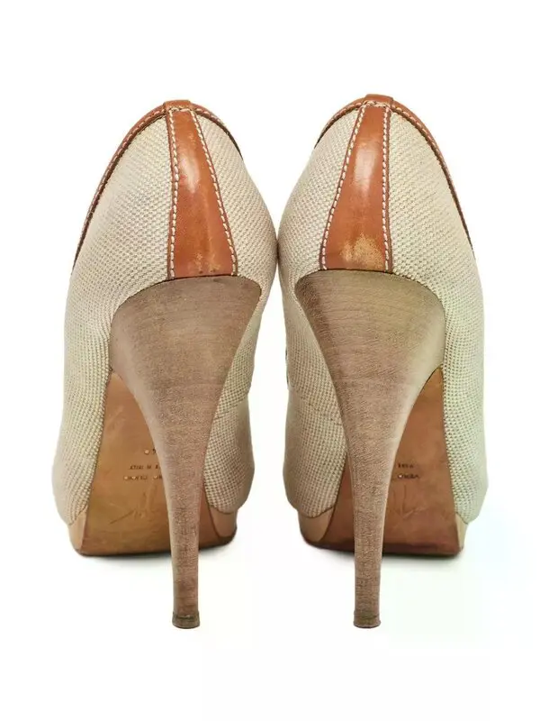 GIUSEPPE ZANOTTI 150mm Peep-toe Pumps