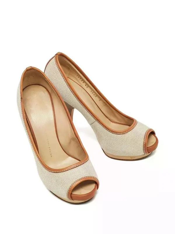 GIUSEPPE ZANOTTI 150mm Peep-toe Pumps