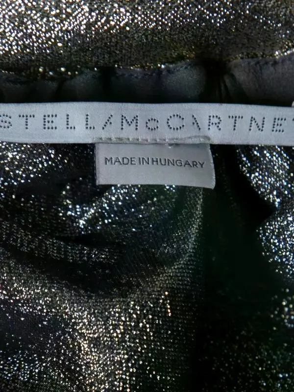 Stella McCartney Metallic Asymmetric Skirt