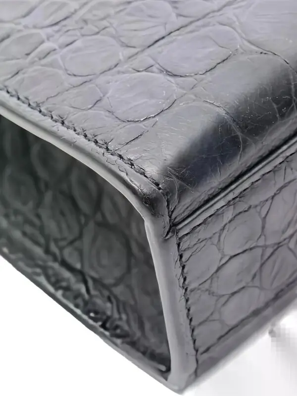 Saint Laurent Kate Medium Embossed Shoulder Bag - Black