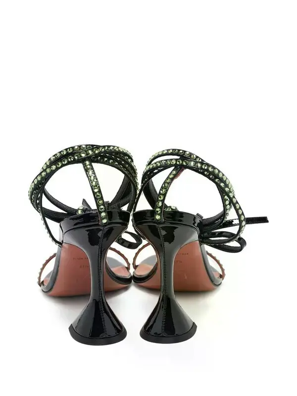 Amina Muaddi 95mm Crystal-embellished Sandals
