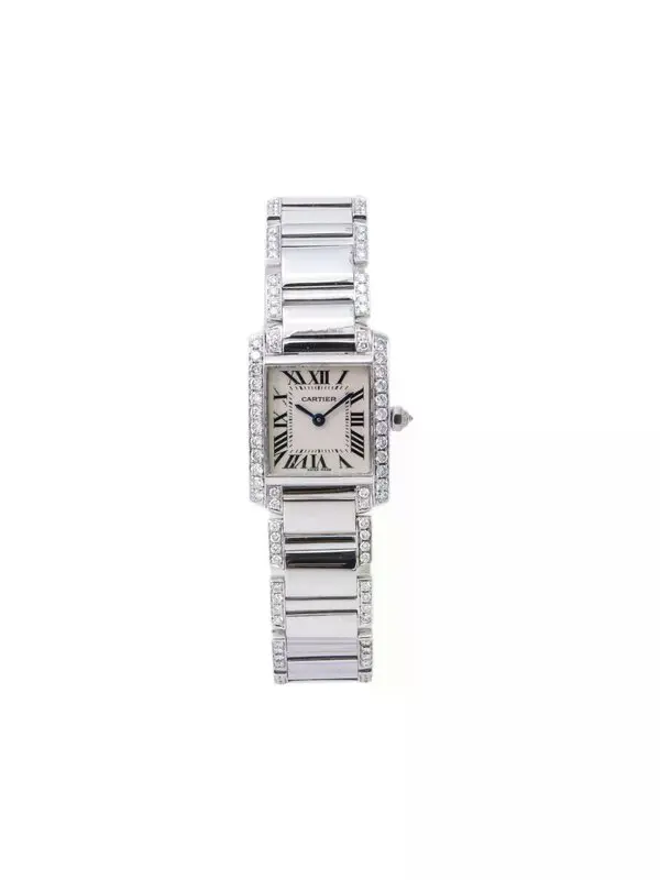 CARTIER Tank Française 20mm - White