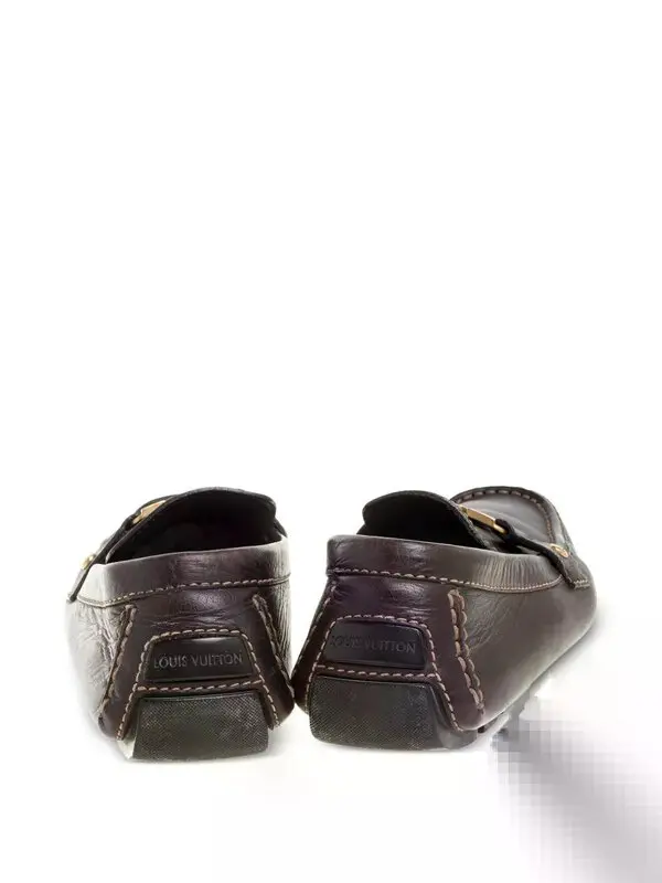 LOUIS VUITTON Leather Loafers