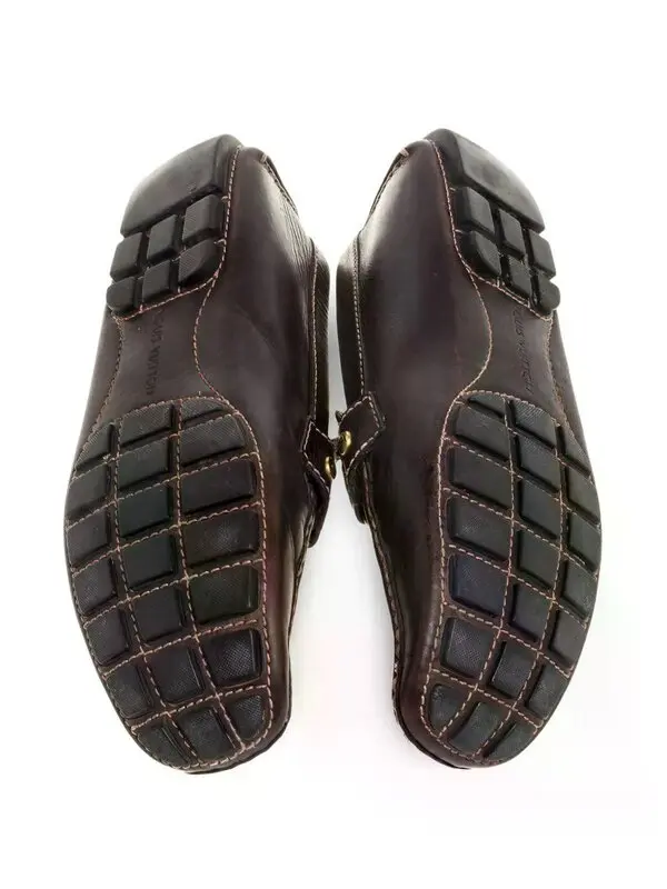 LOUIS VUITTON Leather Loafers
