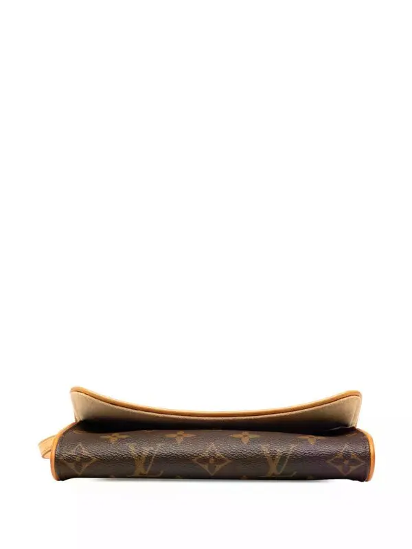 LOUIS VUITTON Monogram Pochette Twin Pm Crossbody Bag