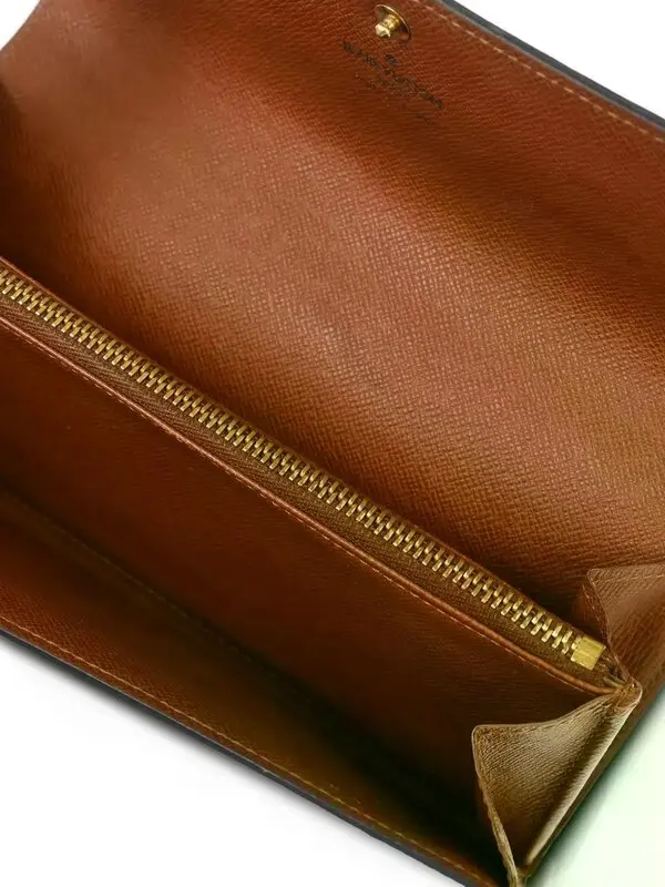 LOUIS VUITTON 2001 Graffiti Sarah Wallet - Brown