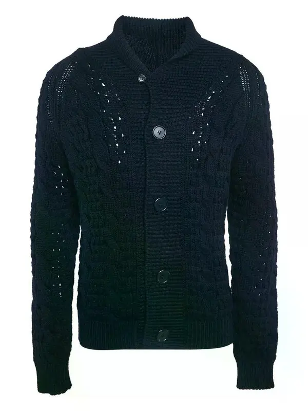 Prada Cable-knit Cardigan