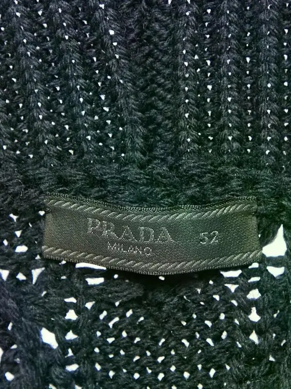 Prada Cable-knit Cardigan