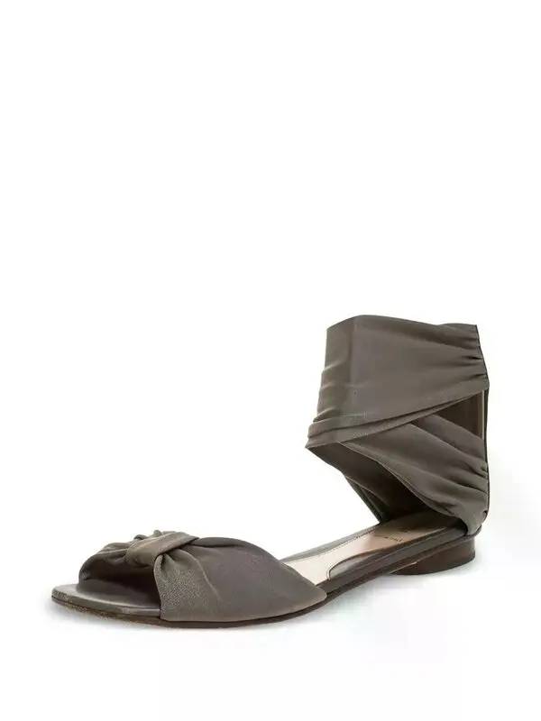 Fendi Ankle-wrap Sandals