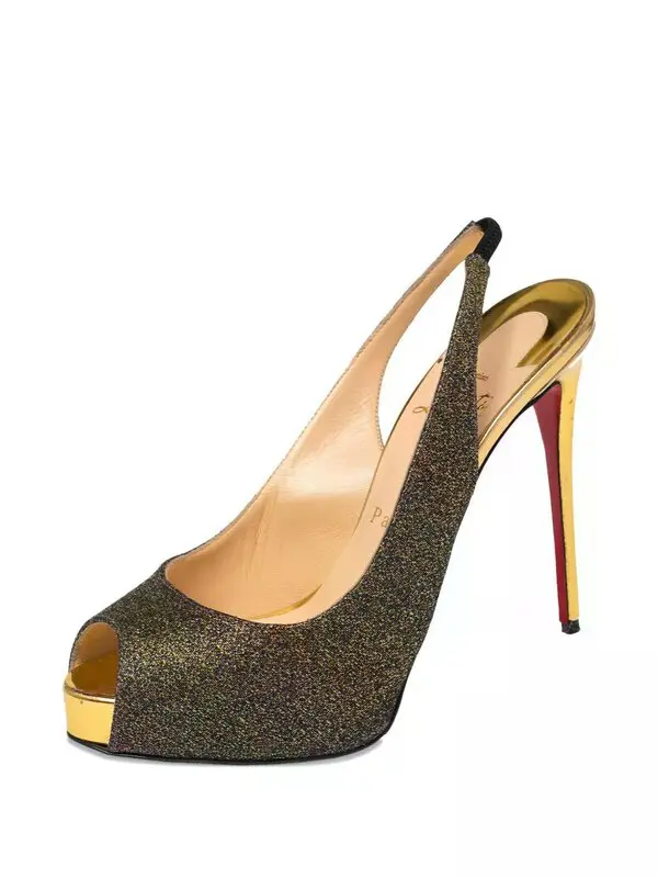 CHRISTIAN LOUBOUTIN Platform Slingback Pumps