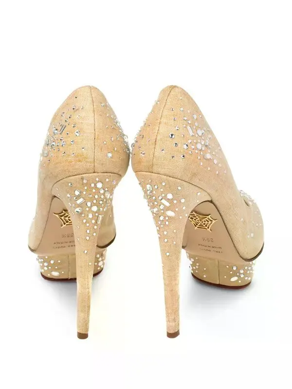 CHARLOTTE OLYMPIA 140mm Dolly Pumps - Neutrals