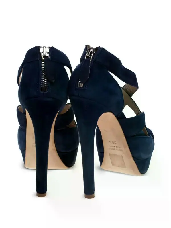 Miu Miu 130mm Suede Platform Sandals