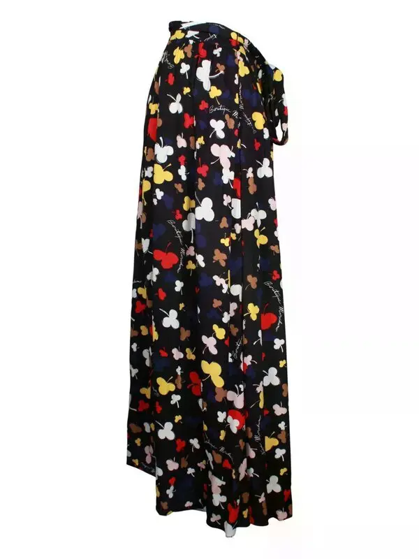 Moschino Floral Print Maxi Skirt