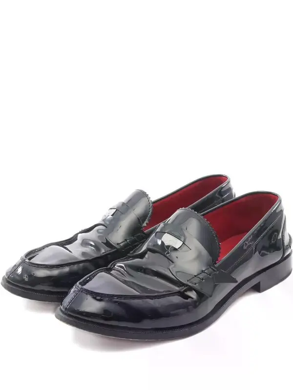 CHRISTIAN LOUBOUTIN 2000s Patent-leather Loafers
