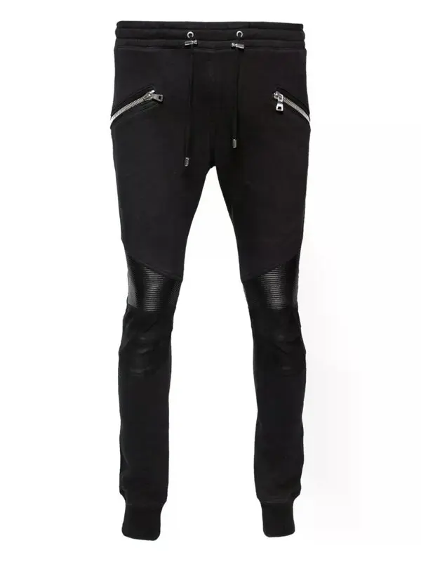 Balmain Logo-embroidered Track Pants - Black