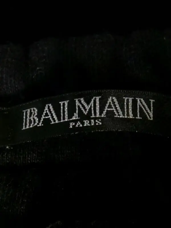 Balmain Logo-embroidered Track Pants - Black
