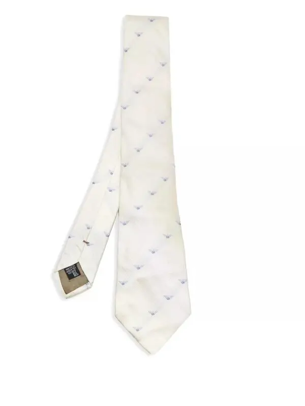 Emporio Armani Silk Tie - Neutrals