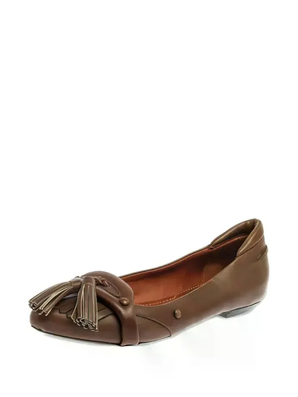 Givenchy Tassel-detail Leather Flats