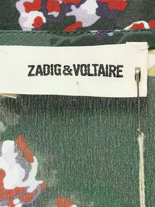 Zadig&Voltaire Floral-print Silk Dress