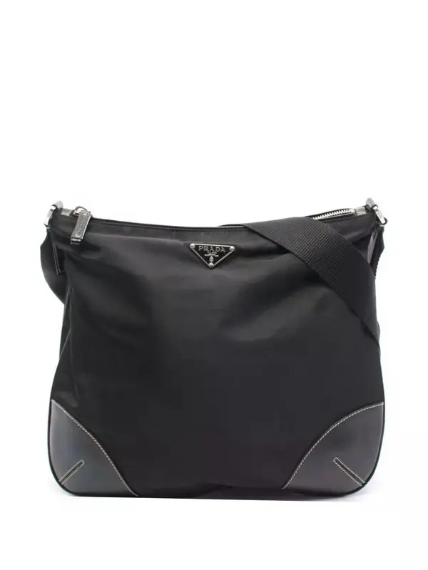 Prada 2000s Tessuto Light Nylon Shoulder Bag