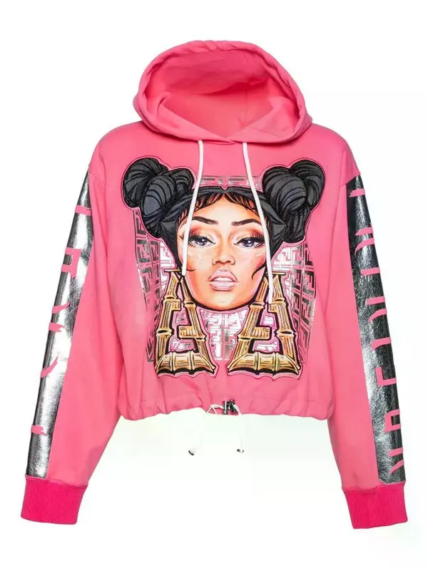 Fendi Nicki Minaj-embroidered Hoodie