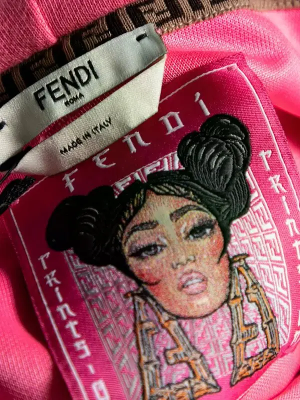 Fendi Nicki Minaj-embroidered Hoodie