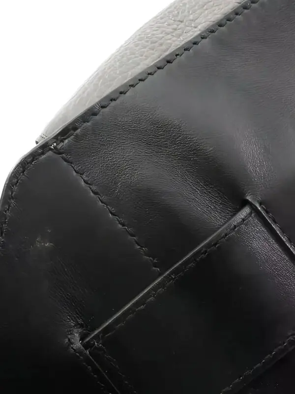 JIMMY CHOO Grey Leather Belt Bag