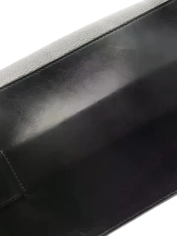 JIMMY CHOO Grey Leather Belt Bag