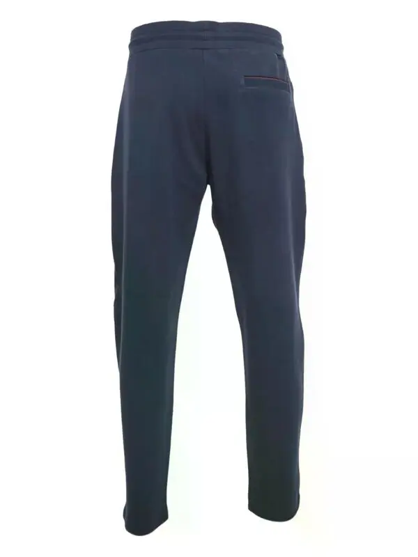 Emporio Armani Drawstring-waistband Track Pants - Blue