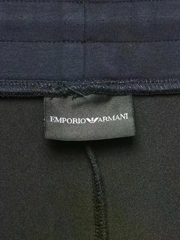 Emporio Armani Drawstring-waistband Track Pants - Blue