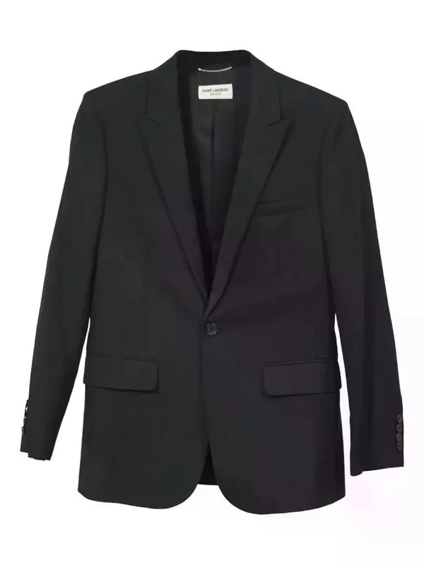 Saint Laurent Buttoned-cuffs Blazer