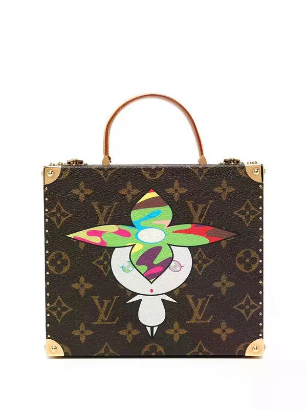 LOUIS VUITTON X Takashi Murakami 2003 Jewellery Case Bag - Brown