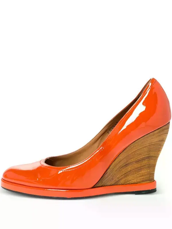 FERRAGAMO 105mm Leather Pumps