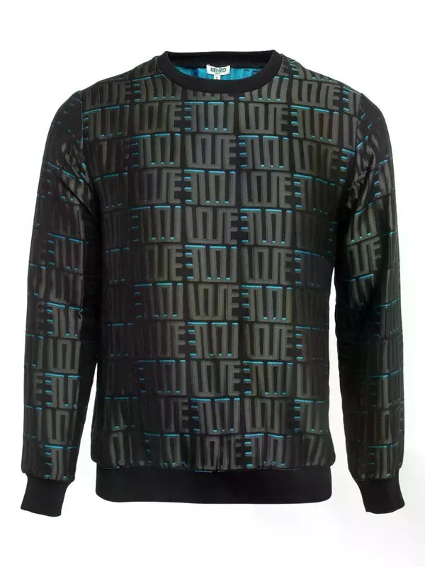 Kenzo Embossed-pattern Sweatshirt