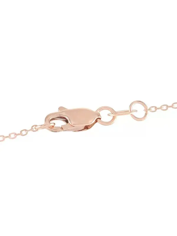 LB EXCLUSIVE 14k Rose Gold Diamond Necklace