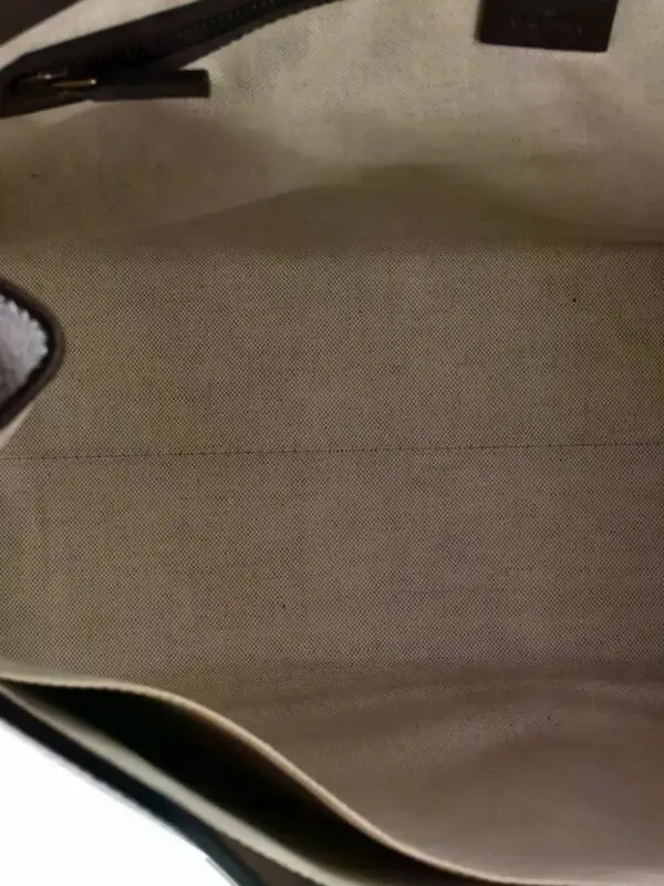 Gucci Ophidia Cut Out Handle Gg Coated Canvas Large Tote Bag - Neutrals