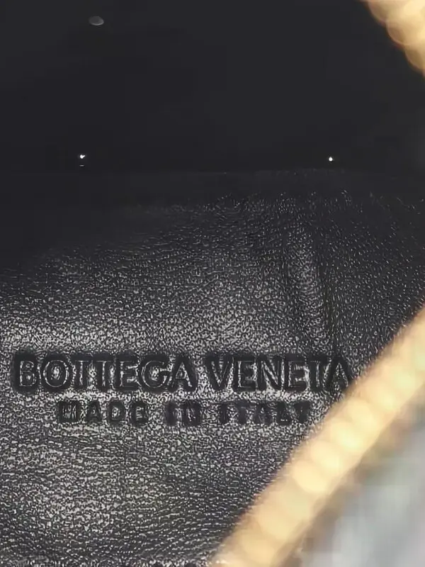 Bottega Veneta Micro Intrecciato Shoulder Bag - Black