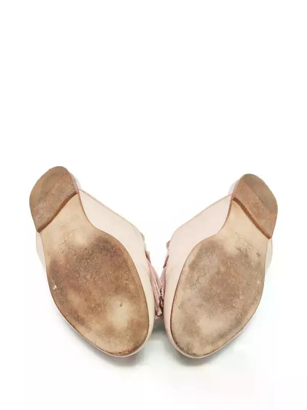TOD'S Fringed Studded Mules